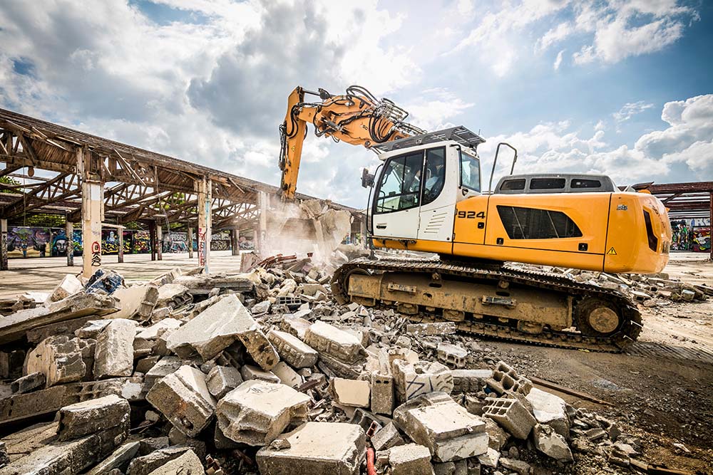 Abbrucharbeiten und Rückbau